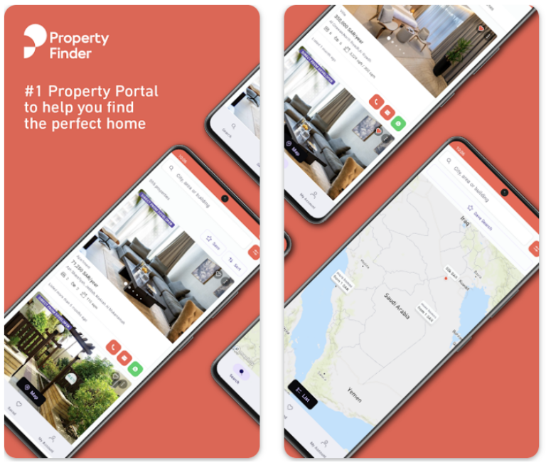 Best Real Estate App in Saudi Arabia - Download Property Finder App now!